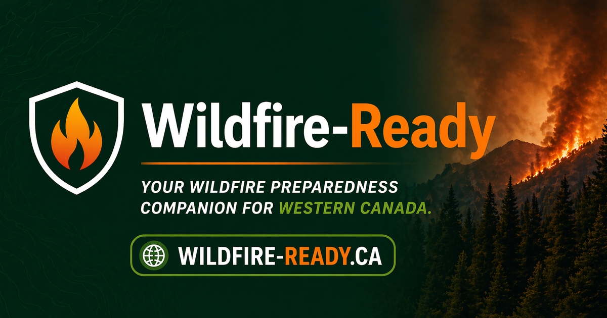 WildFire-Ready — Free wildfire map and preparedness for BC + Alberta